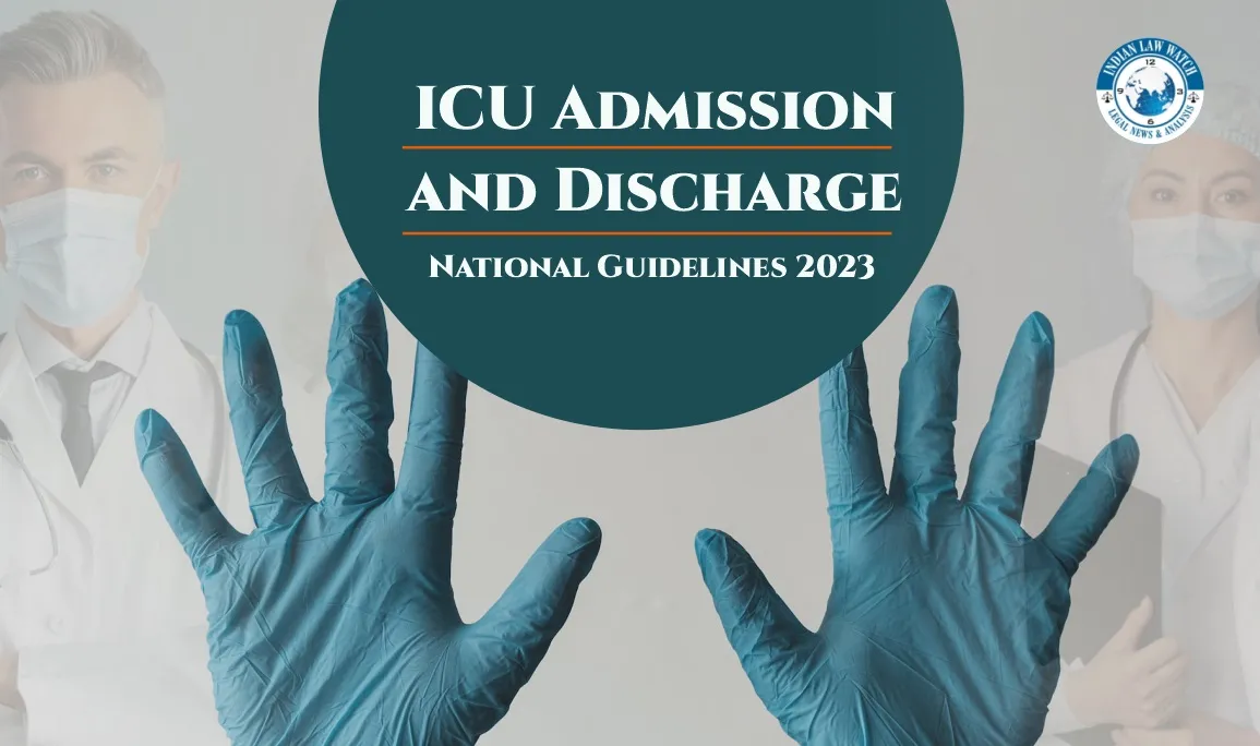 ICU Admission and Discharge National Guidelines 2023