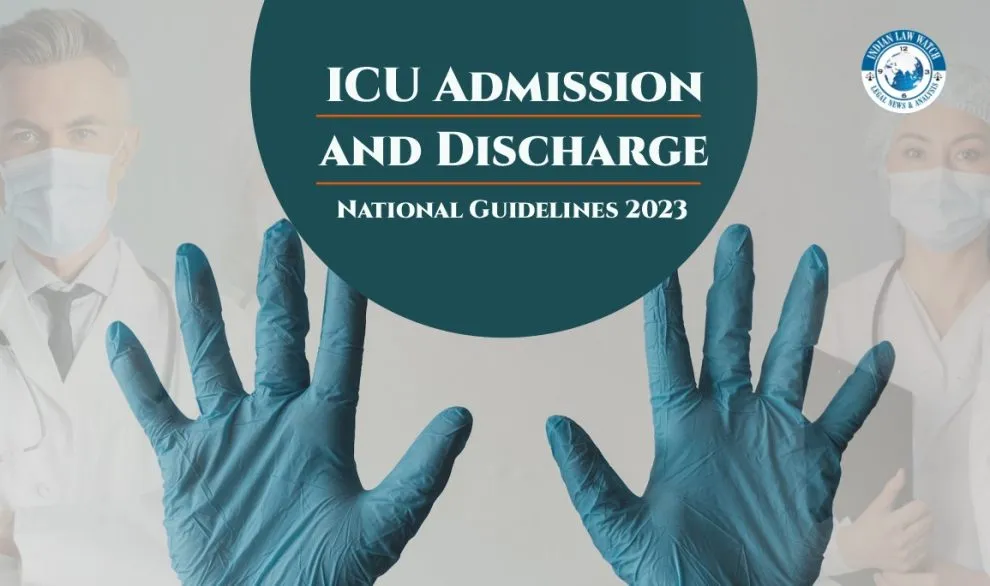 ICU Admission and Discharge National Guidelines 2023